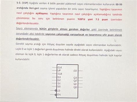 solved design a decimal counter that can count forward and