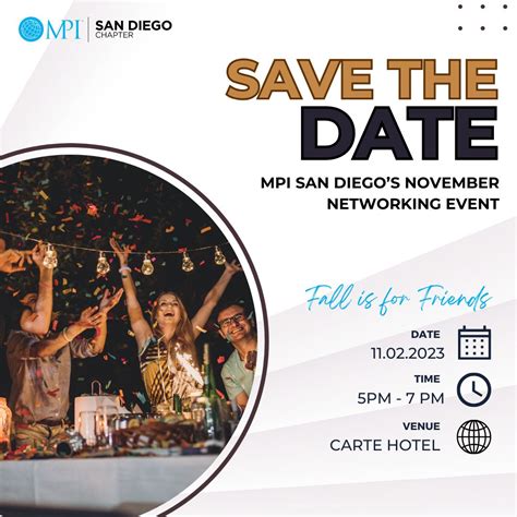 Mpi San Diego Chapter Mpisd On Linkedin Save The Date 📅 For Mpi San