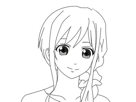 Как нарисовать аниме девушку карандашом поэтапно для начинающих