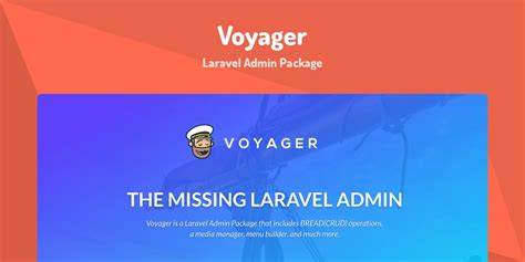 Voyager Laravel Admin Package Made With Laravel