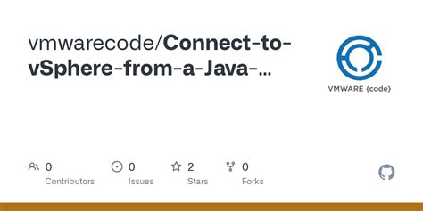 github vmwarecode connect to vsphere from a java program