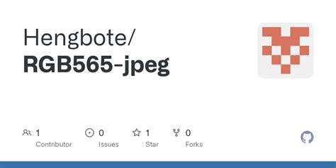 github hengbote rgb565 jpeg