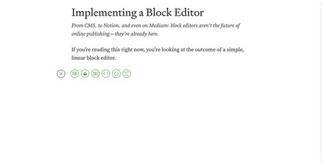 Implementing A Block Editor 2 Technical Challenges By Yrbia Medium