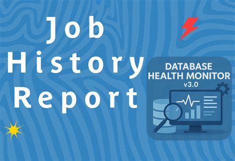 Sql Server Agent Job Management Database Health Monitor