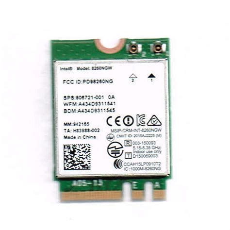 Intel Dual Band Wireless AC Wi Fi Adapter Walmart Com