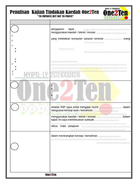 Format Kajian Tindakan Pdp Pdf