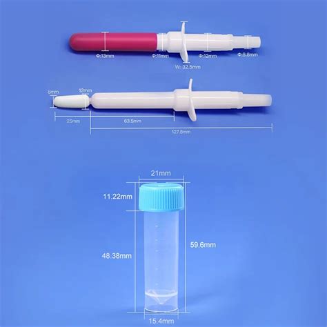 Hpv Self Cervical Specimen Collection Swab With Hpv Transport Medium