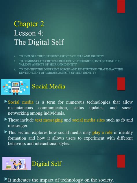 Chapter 2 Lesson 4 Understanding Self Pdf Identity Social Science