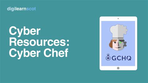 Cyber Chef Computing Science By Digilearn Scot