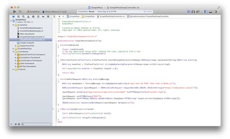 Seacat Tutorial Chapter 2 Simple Post Ios · Teskalabs Blog