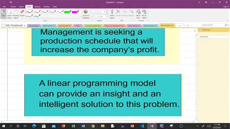 Introduction To Linear Programming Lesson 1 Youtube