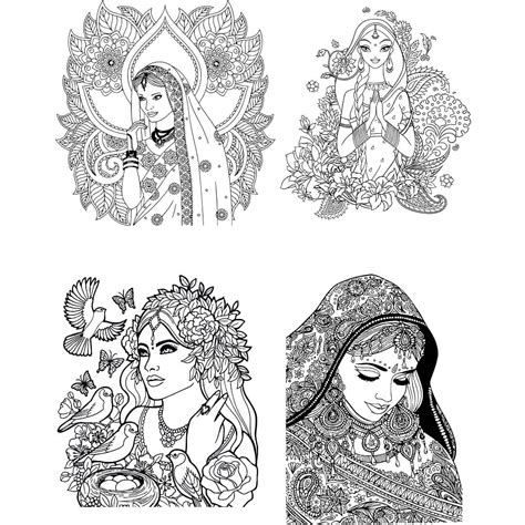 Индийская девушка Макеты для лазерной резки