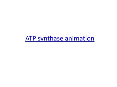 Ppt Atp Synthase Subunit Gamma Powerpoint Presentation Free Download Id 5315459