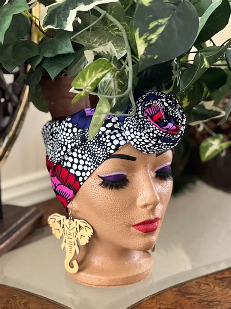 Styrofoam Planter Head Planter Head Foam Head Planter Plant Stand Etsy