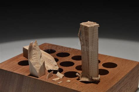 Square Peg In A Round Hole Stock Image Image Of Chips 245578197