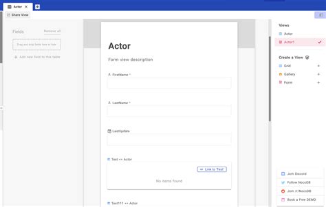 Embedded Form View Mar 23 Discord Discussions Nocodb