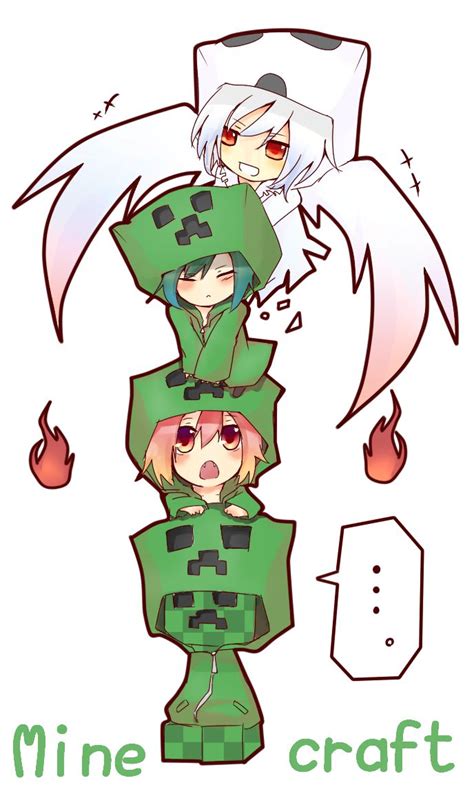 Minecraft Creeper Girl Skin
