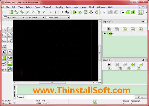 LibreCAD Portable RC Free D CAD Software ThinstallSoft
