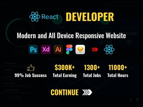 React Js React Developer Front End Developer Reactjs Web App Reactjs Upwork