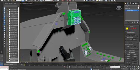 Help In 3dsmax Im Editing A Panel And An Object Isnt Showing Up In