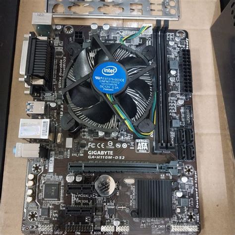 Promo Paket Mobo Gigabyte H110 Proc Intel G4400 3 3 Ghz Lga 1151 Ddr4 Intel Gen6 Kinclong