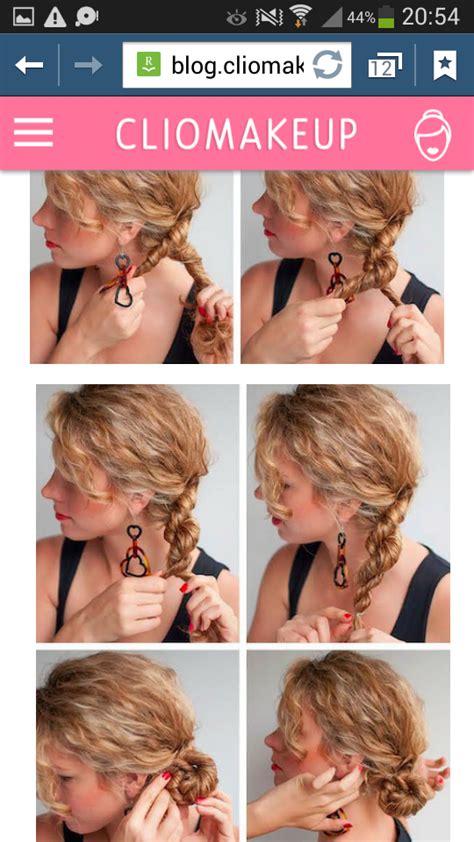 Curly Hairstyle Tutorial The Twist Tuck Bun Artofit