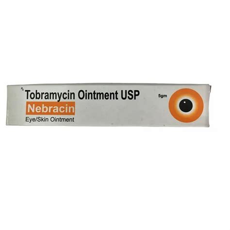 Nebracin Tobramycin Ointment Packaging Type Tube Packaging Size 5 Gm At Best Price In Mumbai