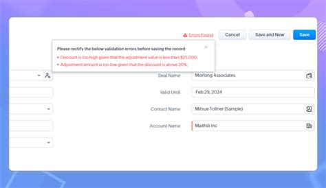 Introducing New Options For More Flexible Validation Rules In Crm Go