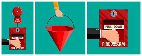 Understanding Fire Alarm Procedures In Emergencies 70150816 Vector Art