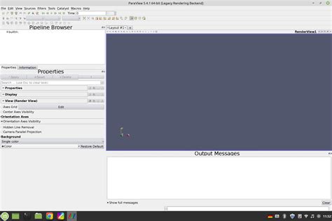 Small Icons In Paraview Surface Pro 6 Linux Stack Overflow