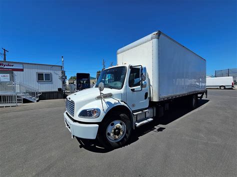 2021 Freightliner M2 106 26 Ft Box Truck 260hp 6 Speed Automatic