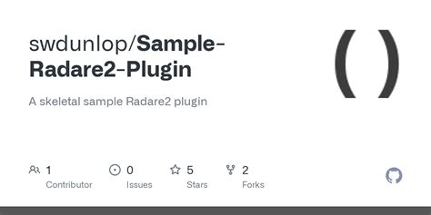 Github Swdunlopsample Radare2 Plugin A Skeletal Sample Radare2 Plugin