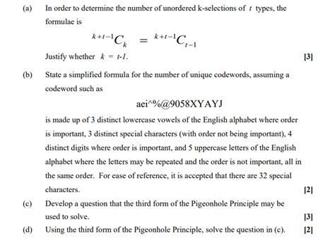 solved a in order to determine the number of unordered