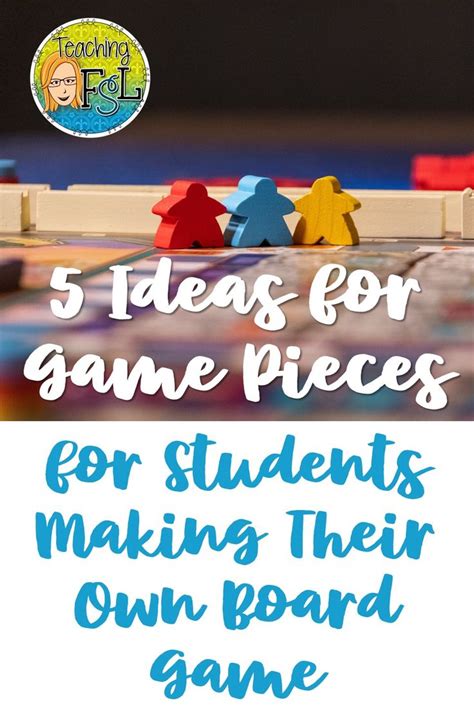 Make Board Game Tokens For Classroom Games Middle School Activities Classroom Games