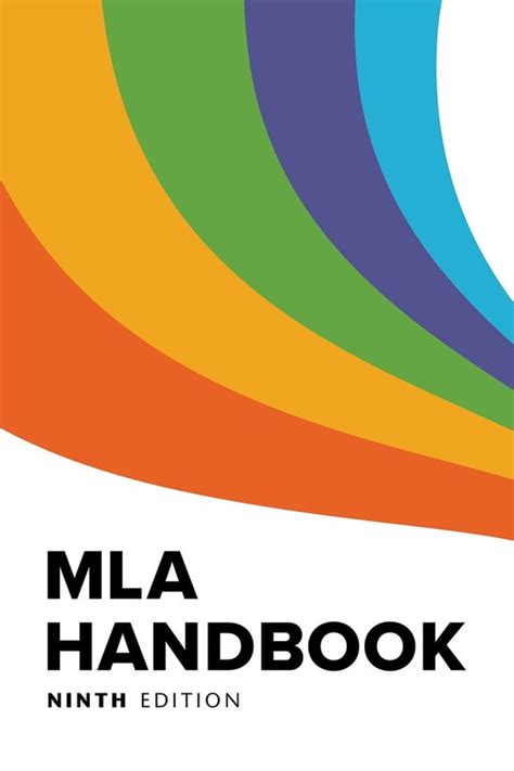 Mla Handbook Ebook The Modern Language Association Of America 9781603293525 Boeken Bol