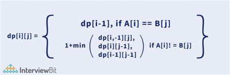 Edit Distance Problem InterviewBit