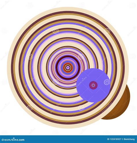 Geometric Conceptual Background Circles Bubbles Sphere Or Ellipses Pattern For Design Details