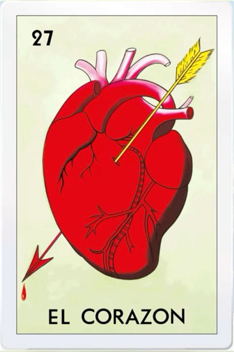 El Corazon Loteria Mexicana