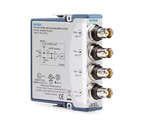 C Series Sound And Vibration Input Module NI 9234 779680 01