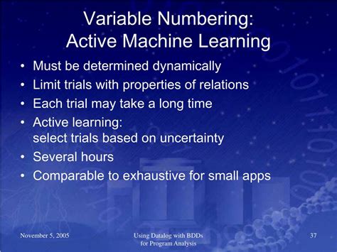 Ppt Using Datalog With Binary Decision Diagrams For Program Analysis Powerpoint Presentation
