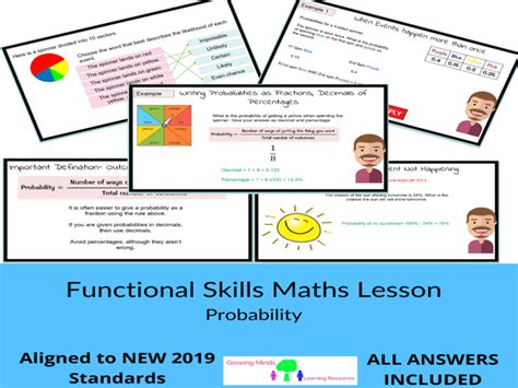 Functional Skills Maths Statistics Full Lessons Bundle Teaching Resources