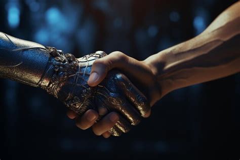 Premium Photo Successful Partnership Between Nonprofit Generative Ai