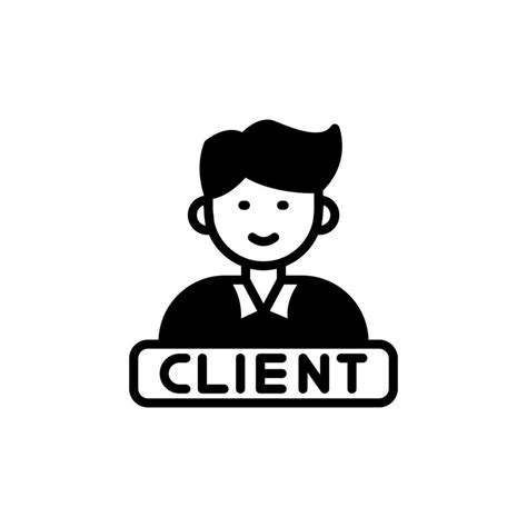 Client Icon In Vector Logotype 40359751 Vector Art At Vecteezy