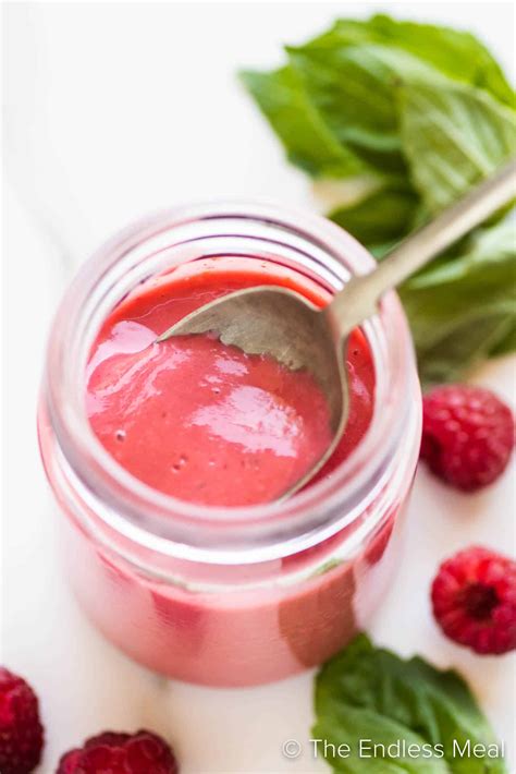 Raspberry Vinaigrette Dressing The Endless Meal®