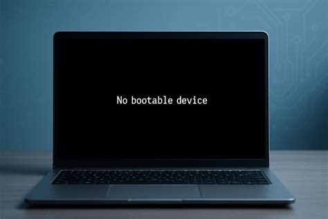 No Bootable Device Les Solutions Pour Réparer Lerreur De Démarrage