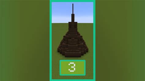 Minecraft 5 Possible Cone Roof Ideas By Cybill Youtube