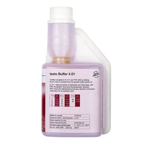 Buy Testo Ph Buffer Solution 4 01