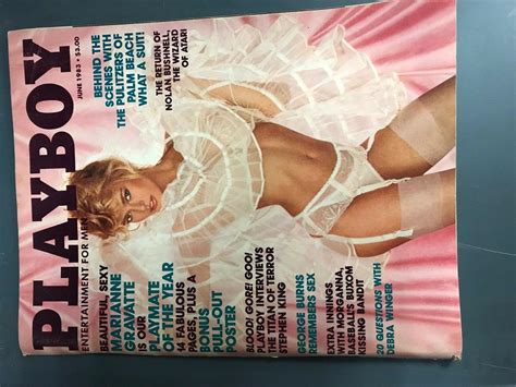Playboy Magazine June 1983 Marianne Gravatte Poty Morganna 1990726597