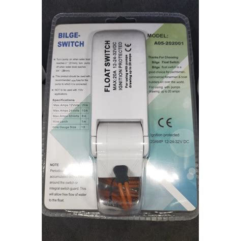 Float Switch For Bilge Shopee Singapore