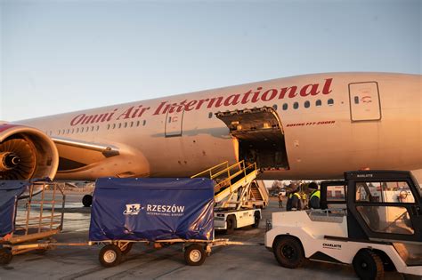 Nato Support Operations Downloading Cargo In Poland Ramstein Air